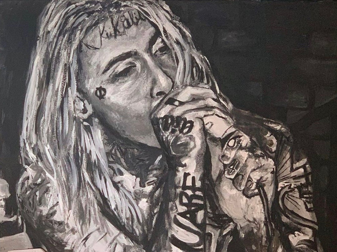 GHOSTEMANE Acrylic Portrait - Etsy