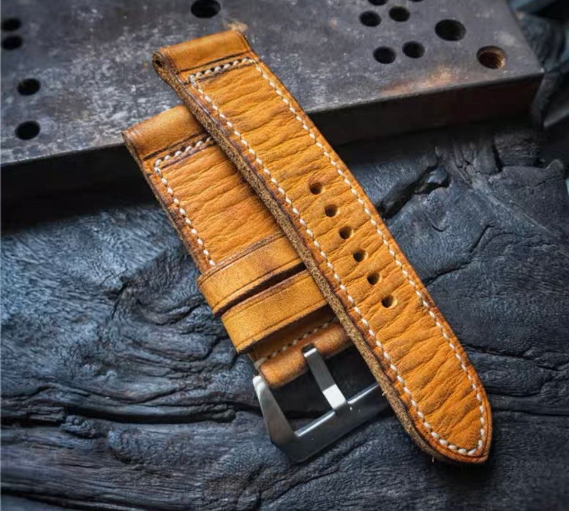 Panerai - 74 Strap - 22mm 24mm 26mm – Custom Made – Vintage Watch Strap ...