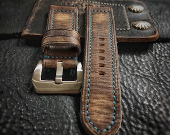 Panerai 74 Strap 22mm 24mm 26mm Custom Made Vintage Watch Strap Decima ...