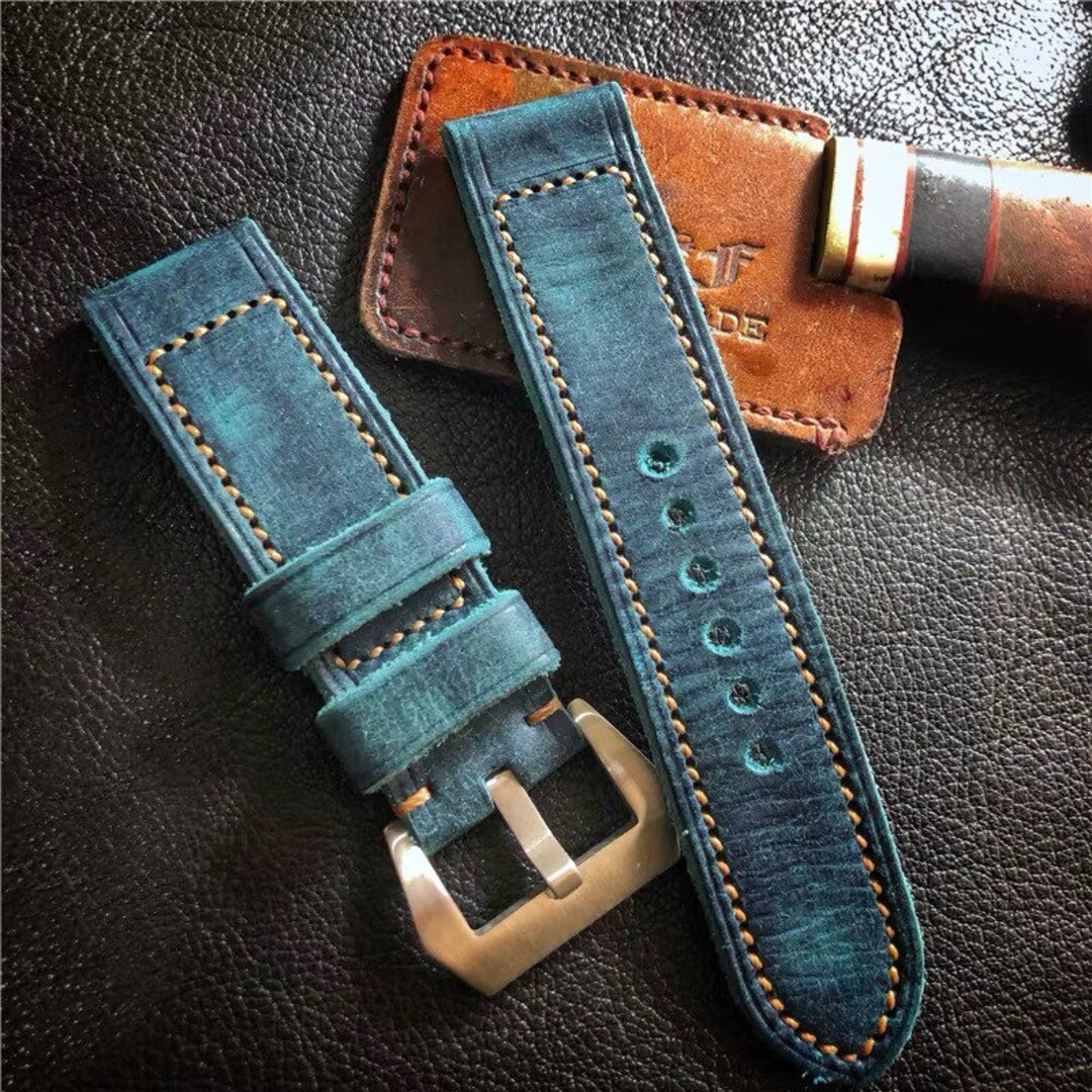 Panerai 74 Strap 22mm 24mm 26mm Custom Made Vintage Watch Strap - Etsy