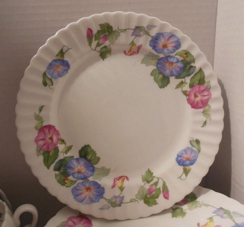 Embassy Ware Dishes Morning Glory Design 38 Pc. Set England Collector ...