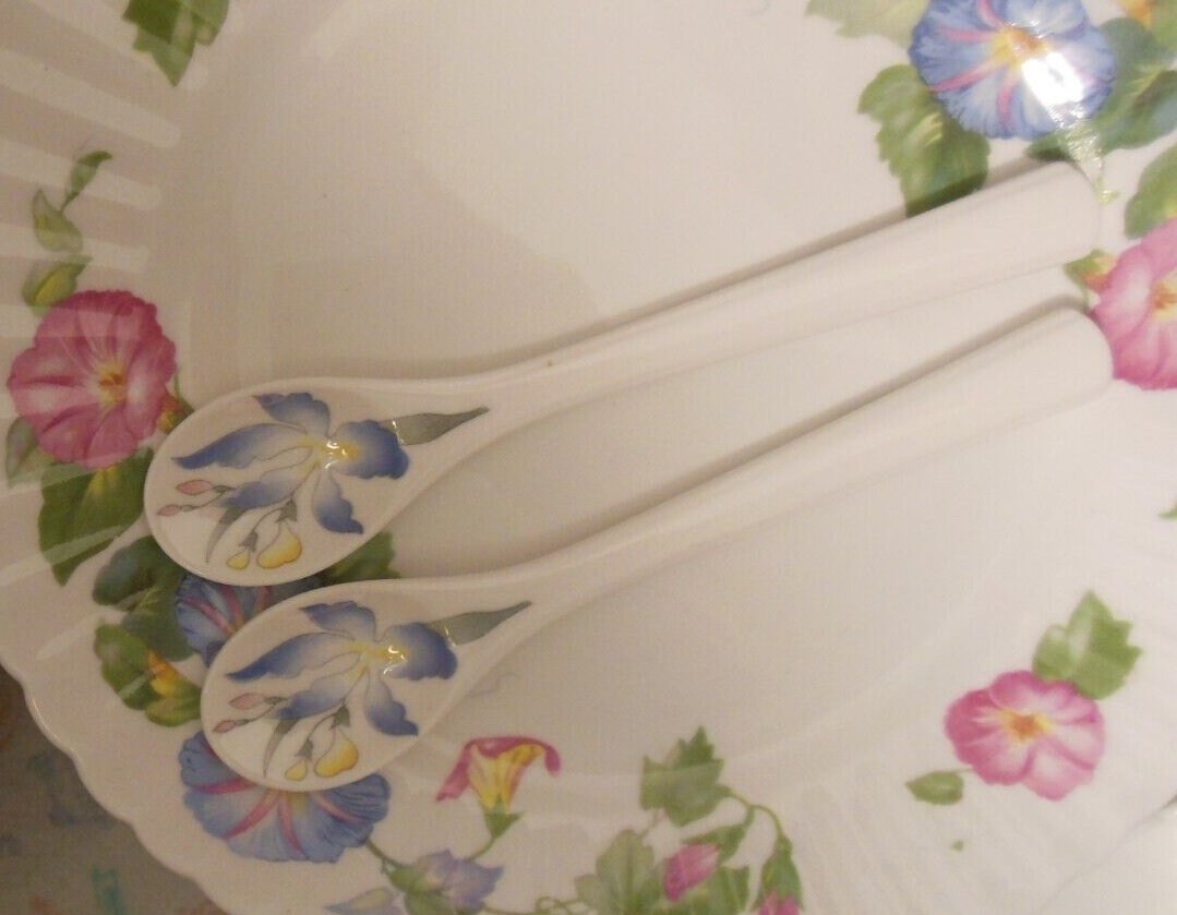 Embassy Ware Dishes Morning Glory Design 38 Pc. Set England Collector ...