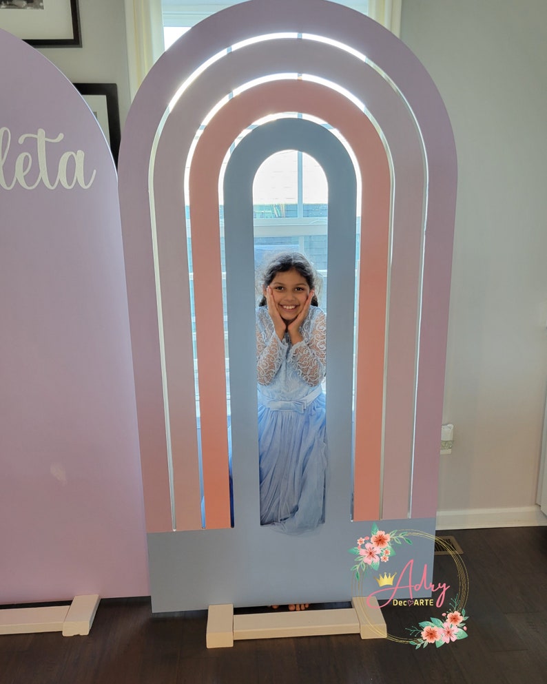 Rainbow Party Panels/backdrops, Bridal Backdrop, Wedding, Birthday ...