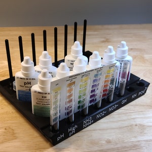 Gh, Kh, P04+ API Test Kit Holder and Dry Rack! || API Test Tube Holder ...