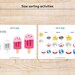 Pre-k Toddler Busy Book With Alphabet Learning Chart, Matching Colors ...