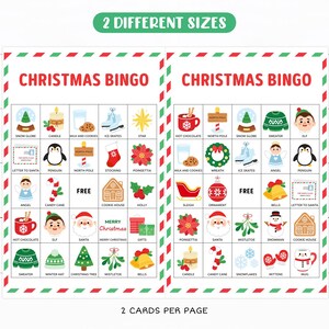 Christmas Bingo Bundle, Christmas Bingo Game, Funny Holiday Human Bingo ...