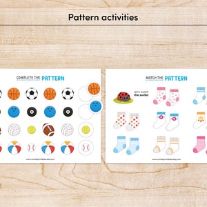 Pre-k Toddler Busy Book With Alphabet Learning Chart, Matching Colors ...