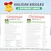 Christmas Riddles Who Am I, Printable Christmas Party Game, Kids ...