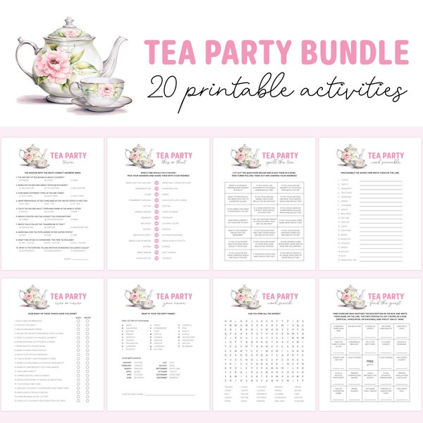 Tea Party - Etsy