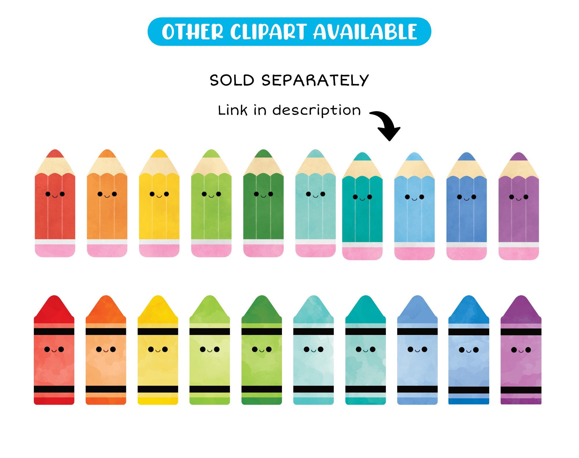 Teacher PNG Clipart, Cute Apple and Pencil Clipart, Back to School ...