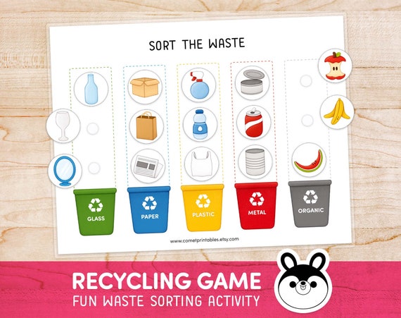 Earth Day Recycling Worksheets