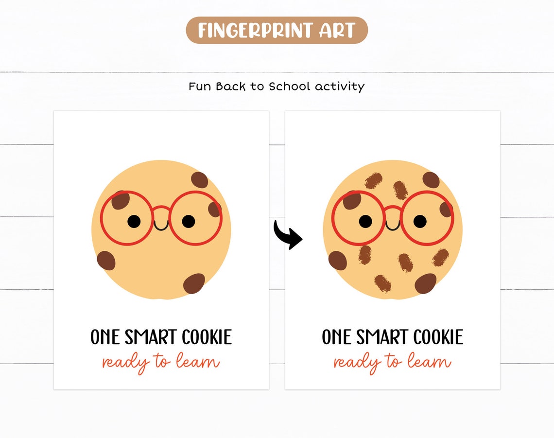 Printable Back to School Handprint Craft, Kids First Day of School ...