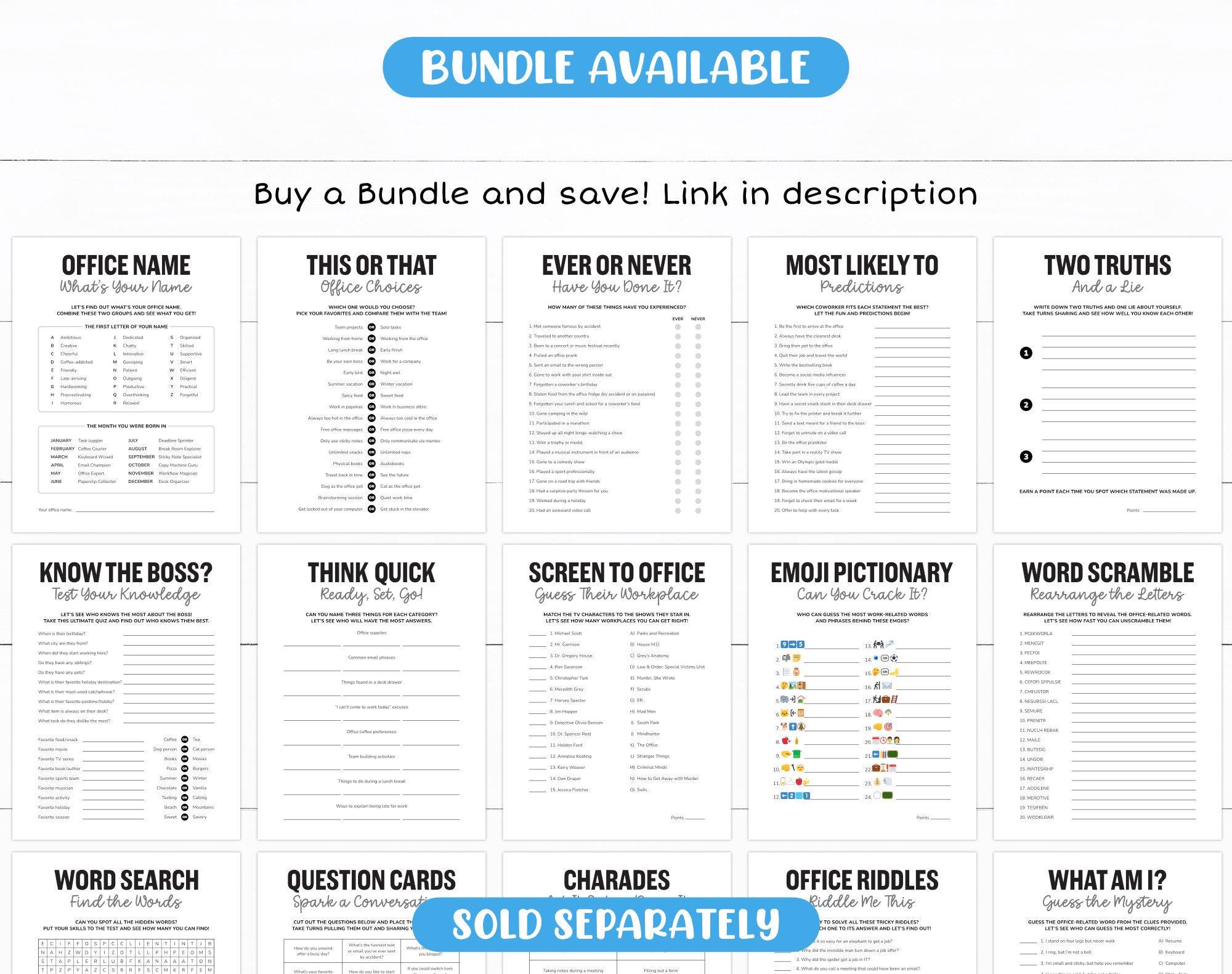 Office Riddles, Riddle Me This Office Games, Easy Work Riddles and ...