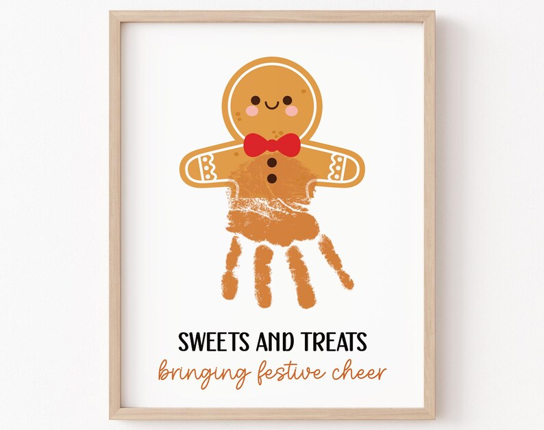 Christmas Handprint Art, Christmas Handprint Crafts for Kids, Handprint ...