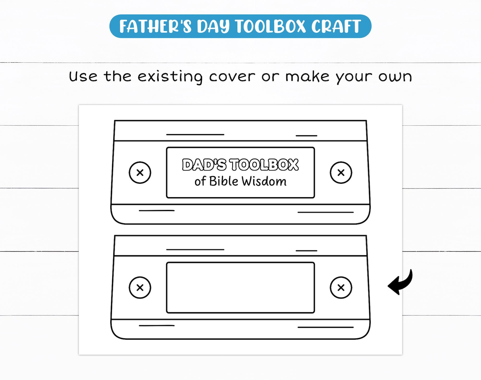 Fathers Day Bible Craft Kids, Childrens Church Activity Sheet ...
