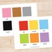 Colors Flashcards, Montessori 3 Part Cards, Printable Color Flash Cards ...
