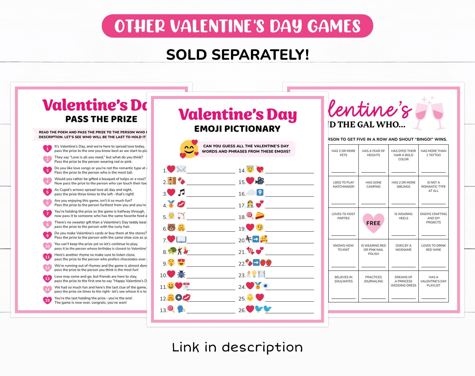 Valentines Trivia Game, Valentines Day Trivia Quiz, Valentine Trivia ...
