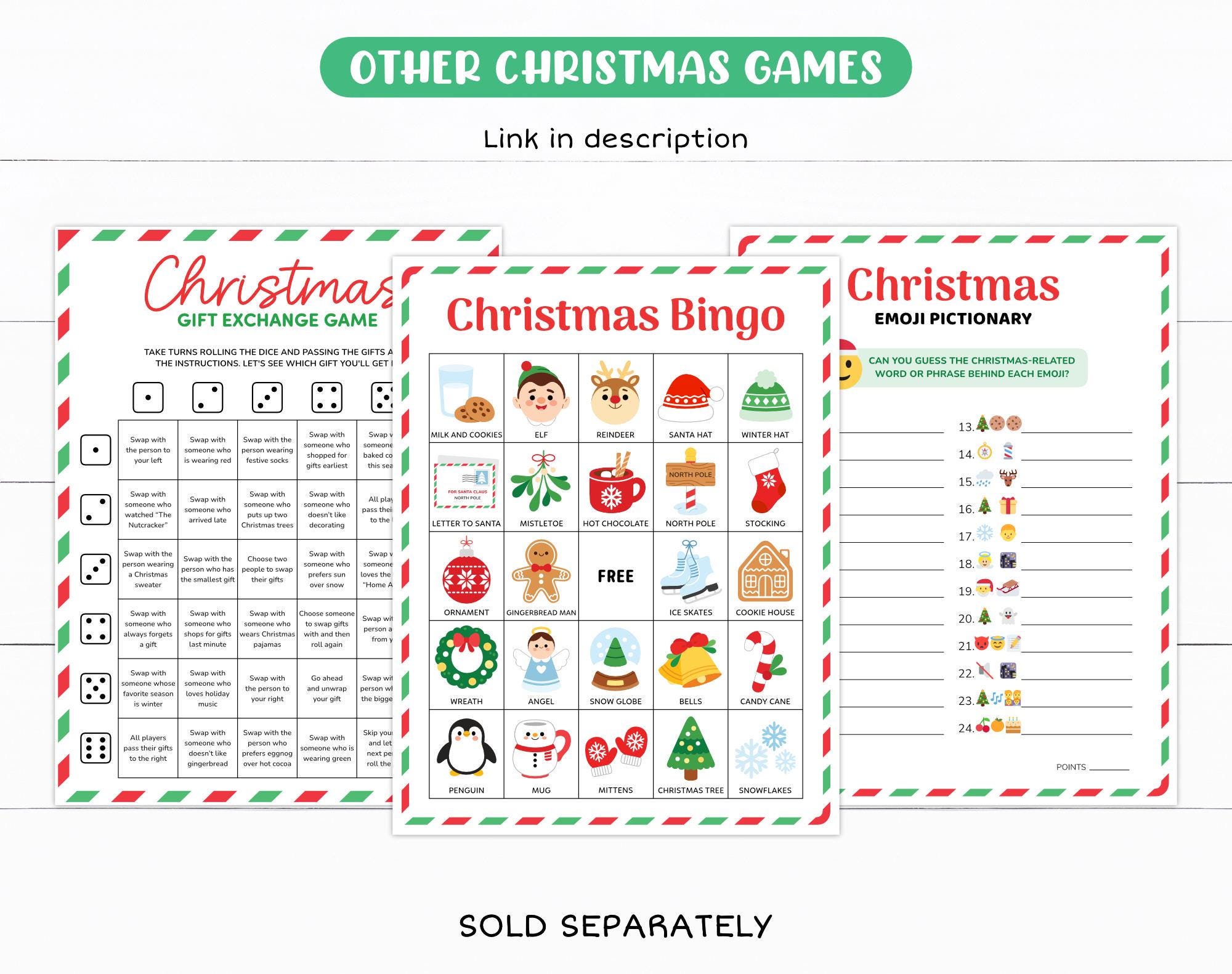 Candy Cane Hunt Clues, Candy Cane Scavenger Hunt, Candy Cane Treasure ...