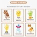 Fathers Day Handprint Card, DIY Father's Day Handprint Art, Craft ...
