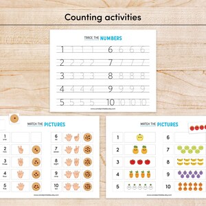 Pre-k Toddler Busy Book With Alphabet Learning Chart, Matching Colors ...