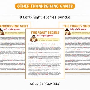 Thanksgiving Pass the Prize Game, Pass the Prize Thanksgiving Game ...