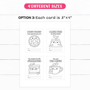 Cute Valentines Day Cards, Coloring Valentine Cards, Kids Valentines ...