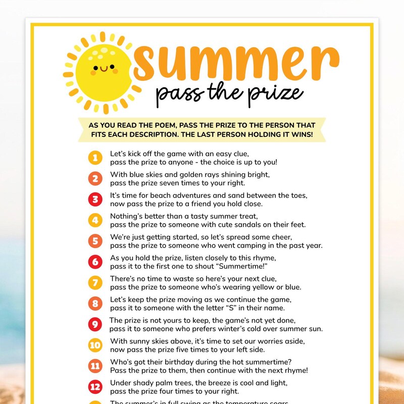 Pass the Prize - Etsy