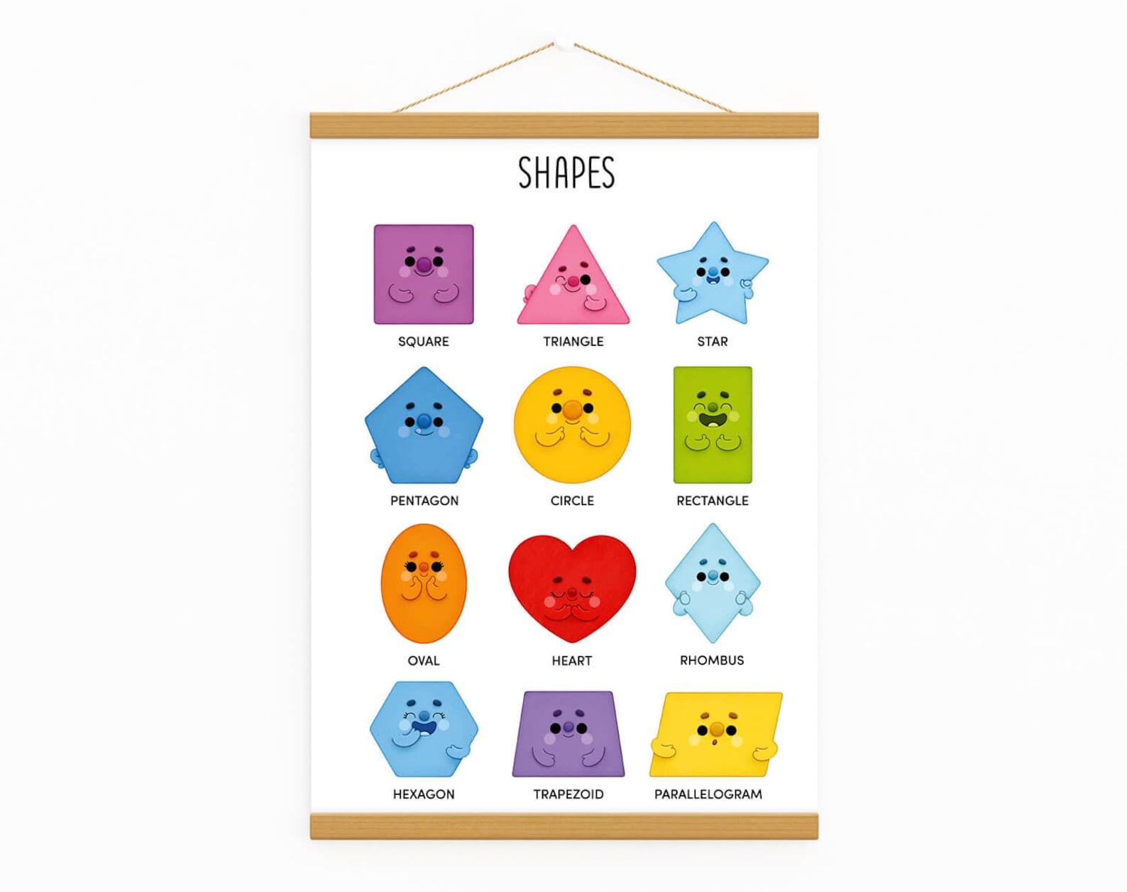 Shapes Poster For Preschool Classroom Montessori 2D Shapes Etsy shapes-poster-for-preschool-classroom-montessori-2d-shapes-etsy
