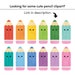 Crayons Clipart, Back to School Clipart, Bulletin Board Ideas or ...