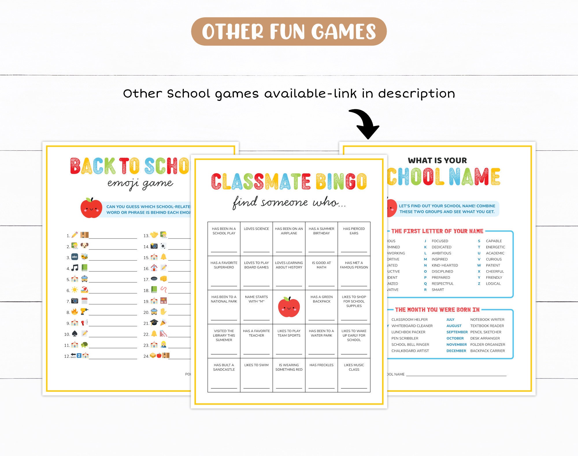 Printable Back to School Handprint Craft, Kids First Day of School ...