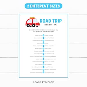 Kids Road Trip Games Bundle, Family Road Trip Pack, Printable Travel ...