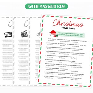 Christmas Trivia Bundle, Christmas Bundle, Movie, Songs and Music ...