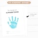 Alphabet Handprint Art Craft Bundle, Handprint Alphabet Book Template ...