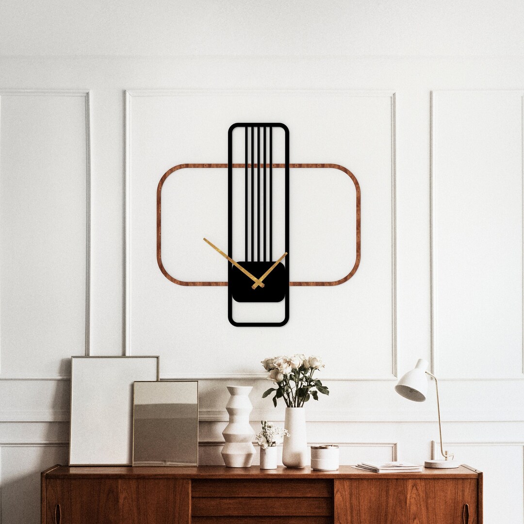 Unique Clock for Wall Modern Wall Clock Kitchen Wall Clock - Etsy