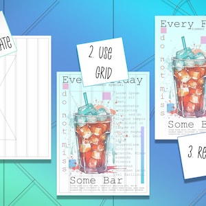 260+ Poster Design Grid Templates A3 - Gutter, Baseline, Hierarchical ...