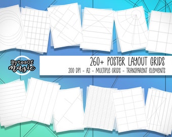 260+ Poster Design Grid Templates 18x24 - Gutter, Baseline ...