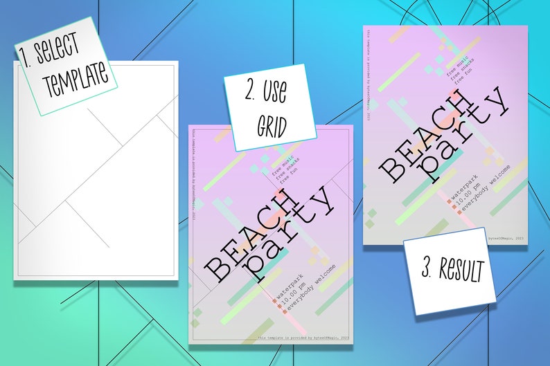 260+ Poster Design Grid Templates A3 - Gutter, Baseline, Hierarchical ...