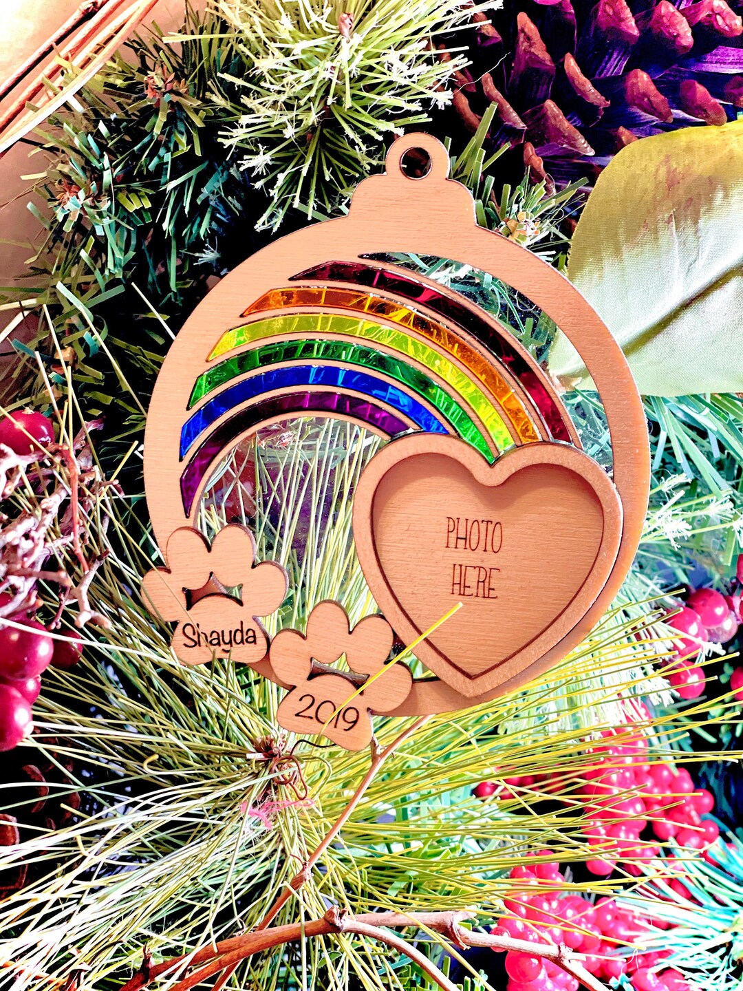 Rainbow Bridge Ornament - Etsy