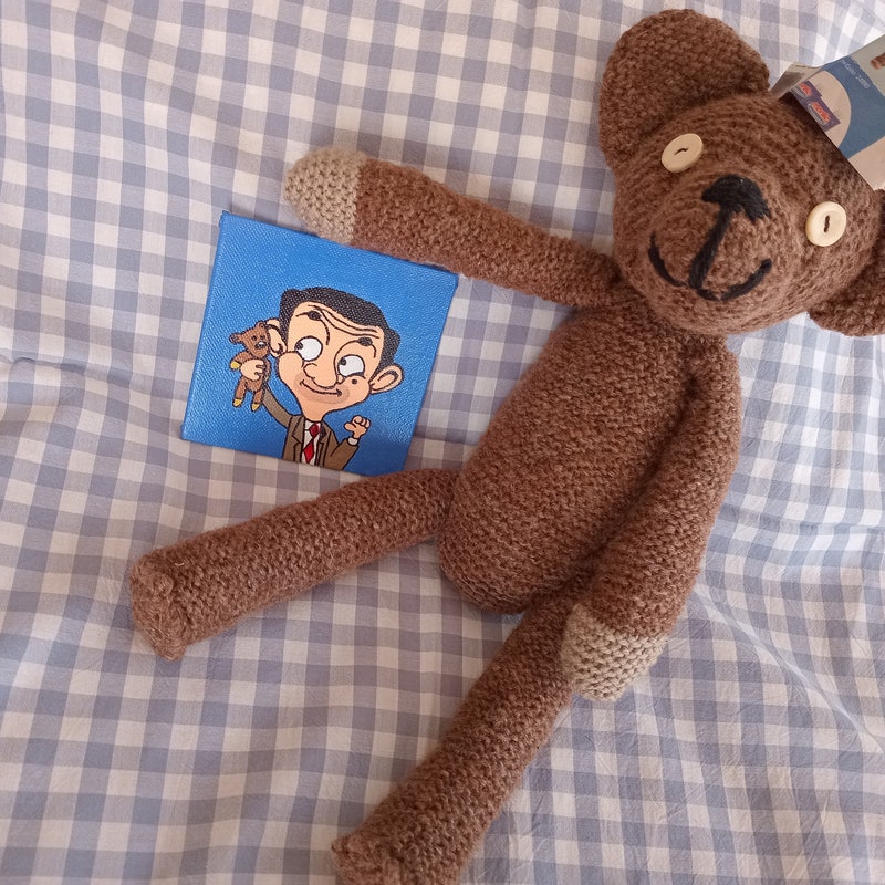 Mr. Bean Teddy Bear - Etsy UK