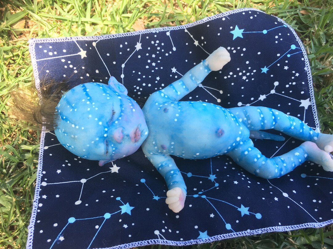 Full Body Silicone Avatar Baby Doll and Cetus the Space Whale FREE ...