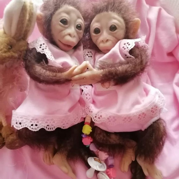 Realistic Baby Monkey Dolls - Etsy