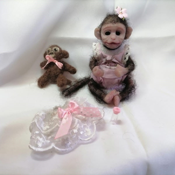 Miniature Monkey - Etsy