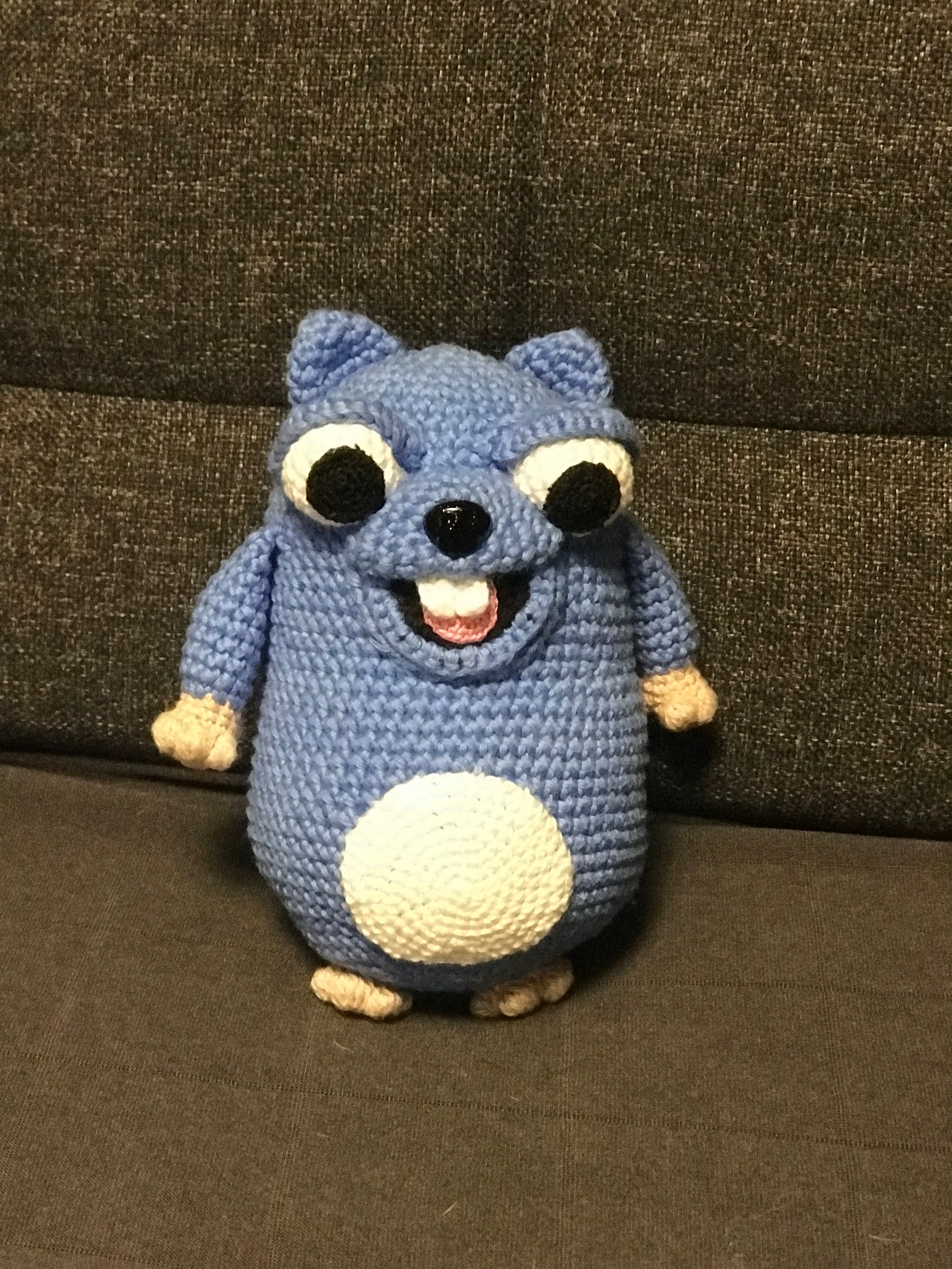 Patron de lemming au crochet FICHIER PDF UNIKAT Englisch und ...