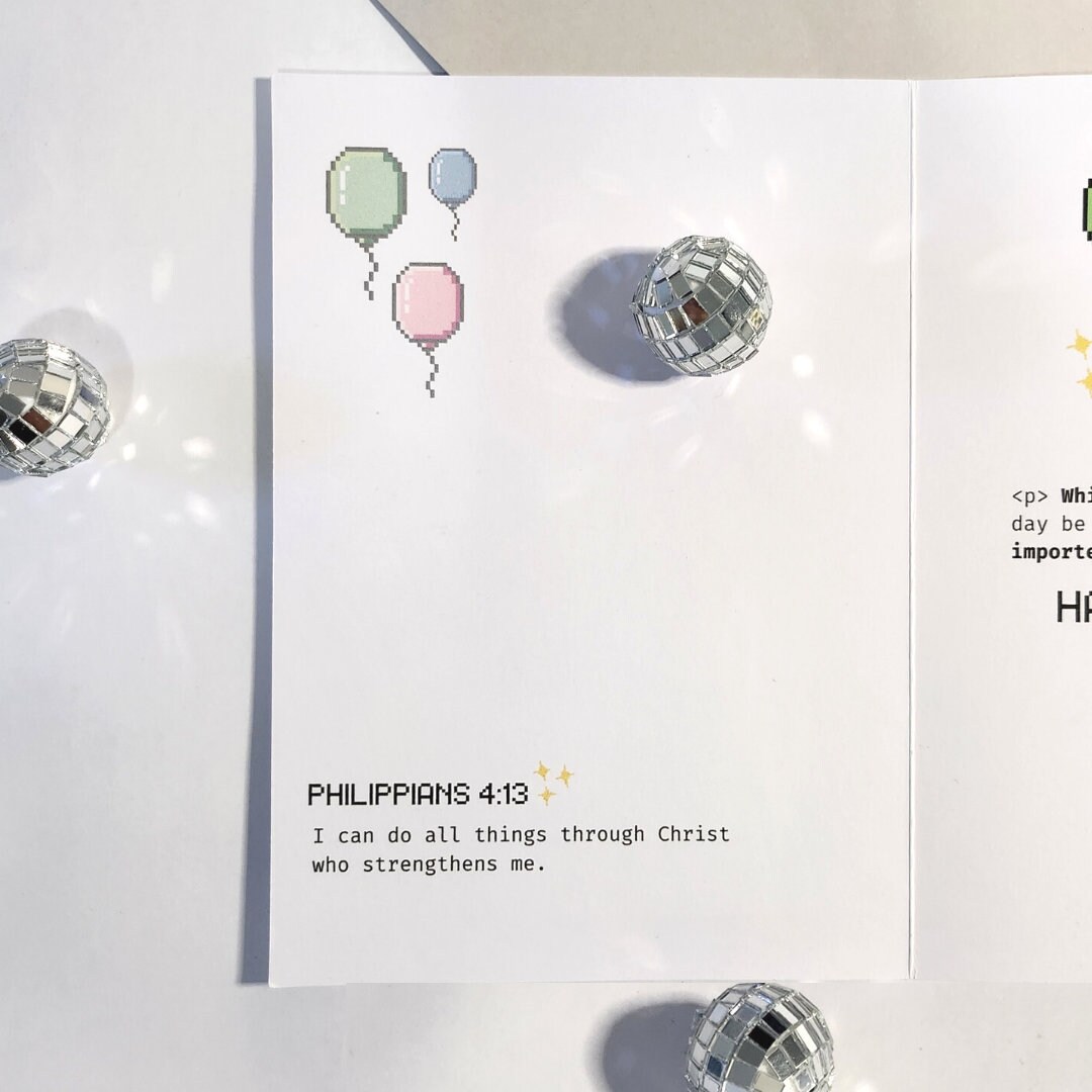 Coding Birthday Card | Computer Science Cybersecurity Theme Birthday ...