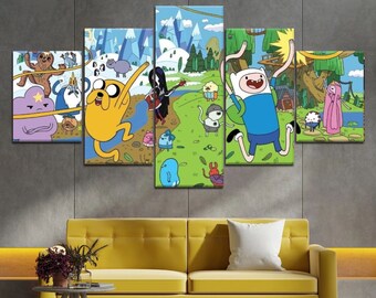 Adventure Time Canvas - Etsy