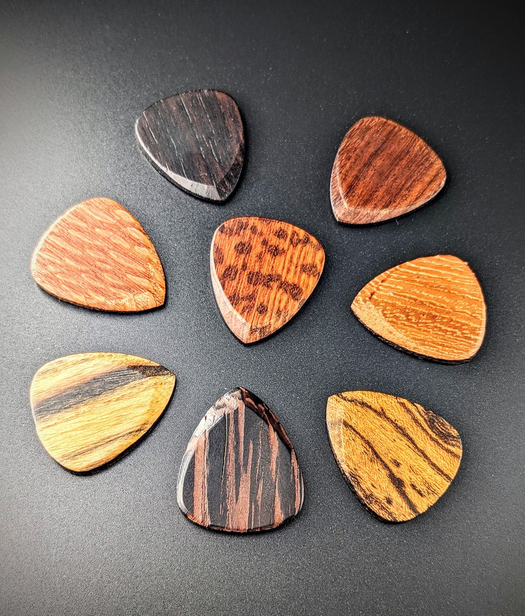 Exotic Tonewood Plectrum - Etsy