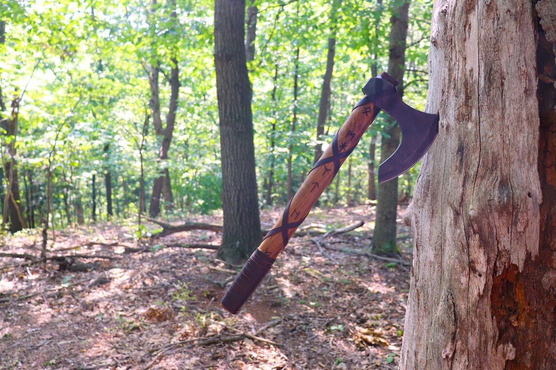 One Handed Viking Battle Axe - Etsy