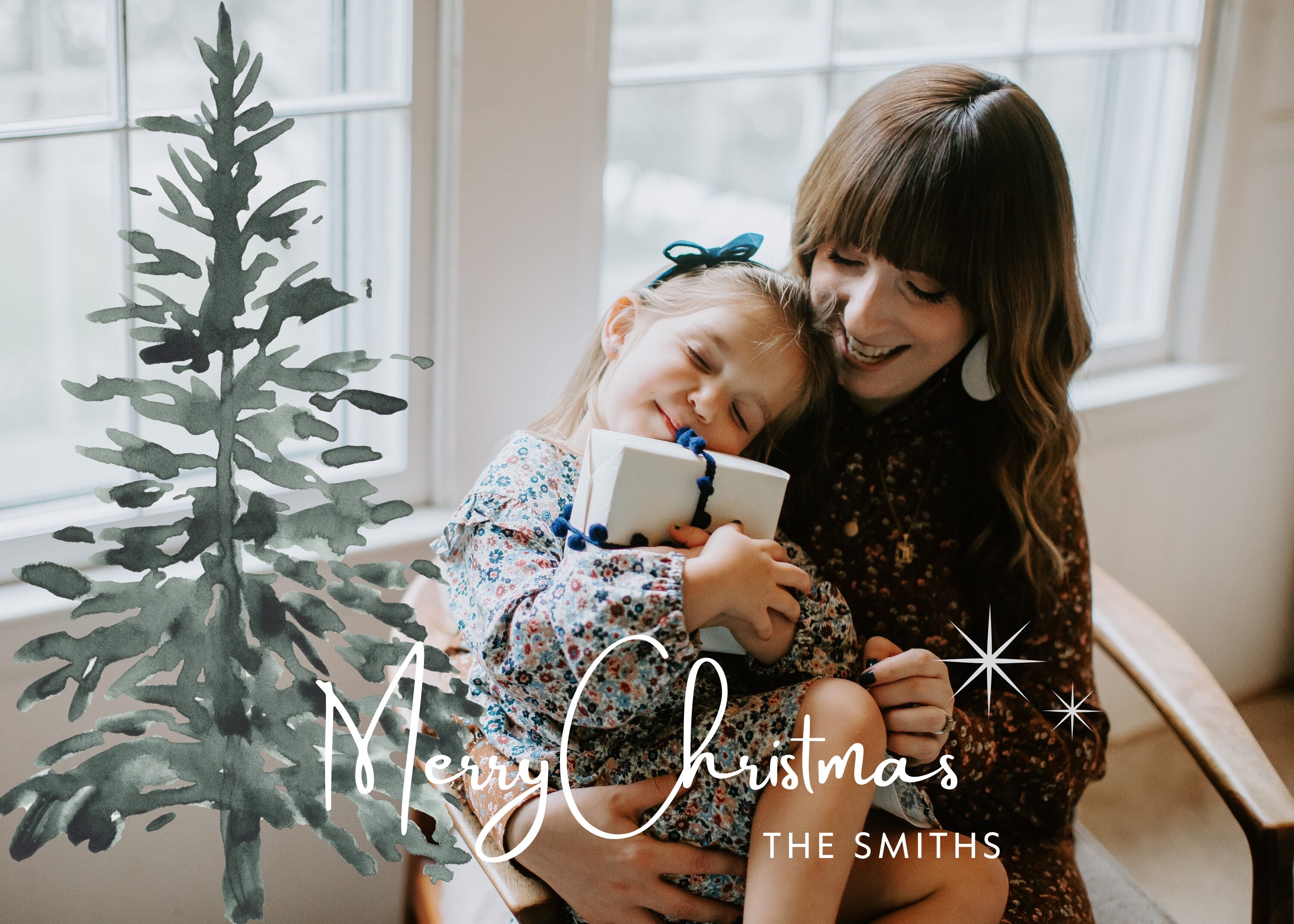 Editable Canva Christmas Card Template. Merry Christmas Editable ...