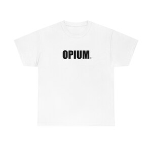 Opium Label T-shirt - Etsy