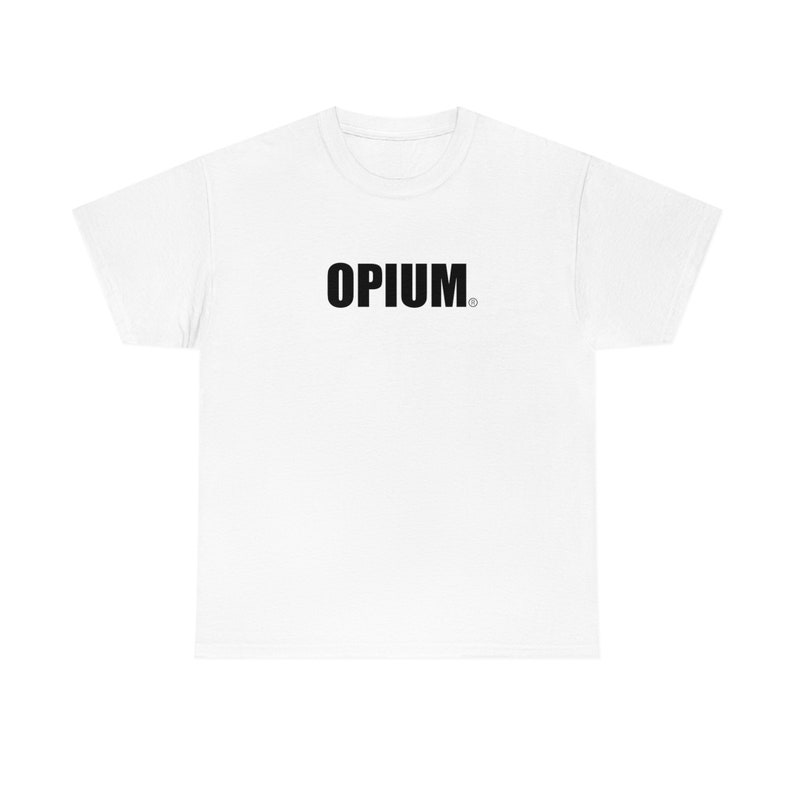 Opium Label T-shirt - Etsy
